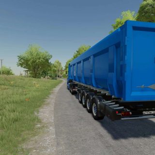 Tonar-952342 tipper semi-trailer v1.0 FS22 Mod | Farming Simulator 22 Mod