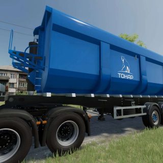 Tonar-952342 tipper semi-trailer v1.0 FS22 Mod | Farming Simulator 22 Mod