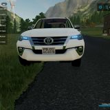 Toyota fortuner v2.0 FS22 Mod | Farming Simulator 22 Mod