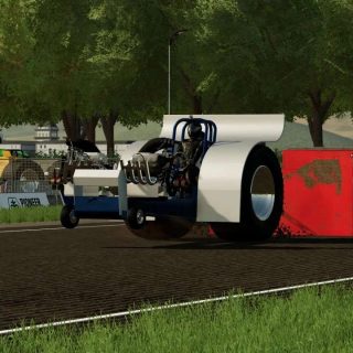 V8 Modified Puller [Low Cage] v1.0 FS22 Mod | Farming Simulator 22 Mod