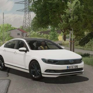 Volkswagen Passat v1.0 FS22 Mod | Farming Simulator 22 Mod