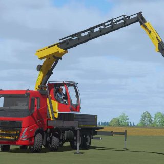 VOLVO FH palfinger v1.0 FS22 Mod | Farming Simulator 22 Mod