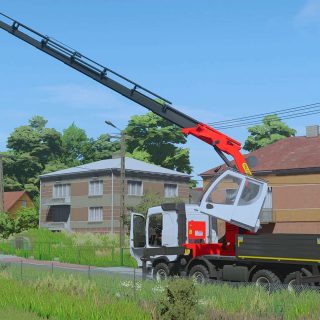 VOLVO FH palfinger v1.0 FS22 Mod | Farming Simulator 22 Mod