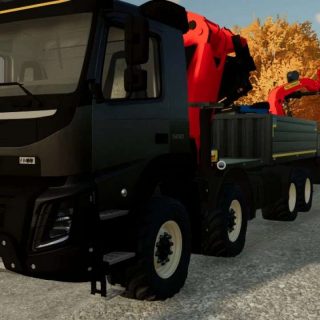Volvo FMX Palfinger v1.0 FS22 Mod | Farming Simulator 22 Mod