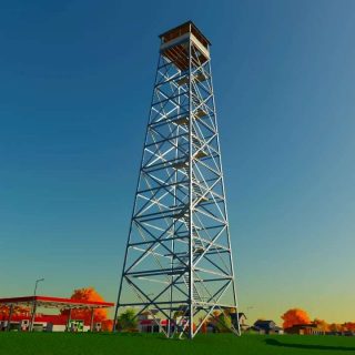 Watch Tower v1.0 FS22 Mod | Farming Simulator 22 Mod