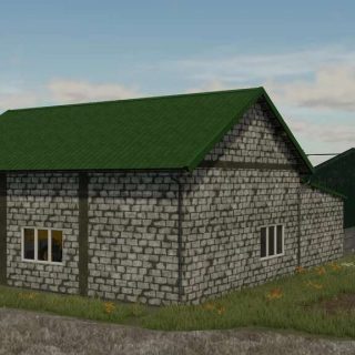 Workshop With Shed v1.0 FS22 Mod | Farming Simulator 22 Mod