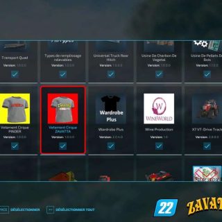 ZAVATTA circus clothing v1.0 FS22 Mod | Farming Simulator 22 Mod