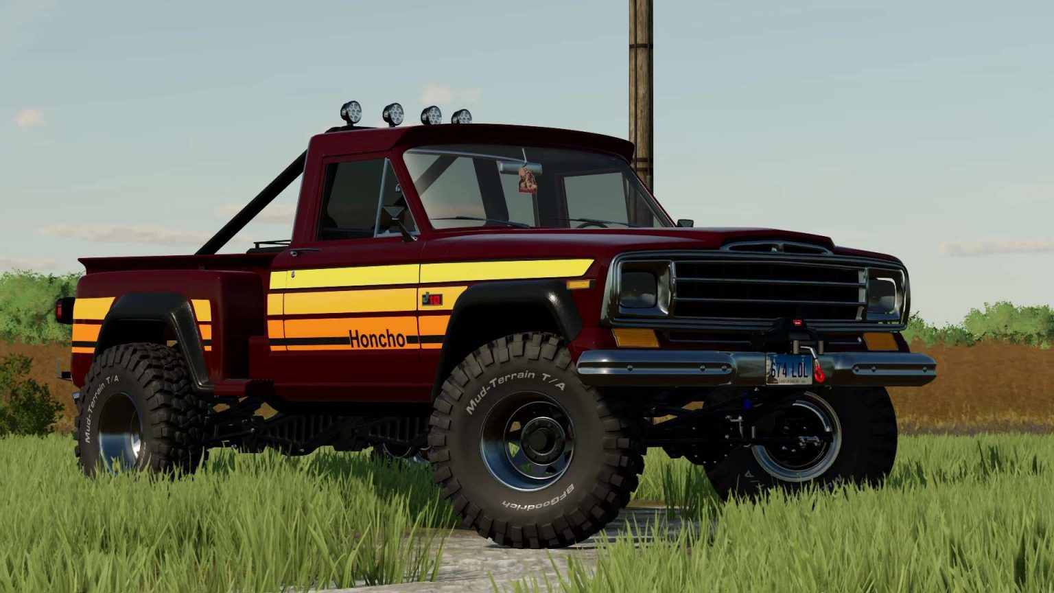 1977 Jeep J10/J20/J30 v1.0 FS22 Mod | Farming Simulator 22 Mod