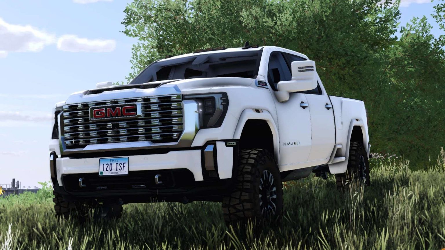 2024 GMC Sierra 2500 v1.0 FS22 Mod | Farming Simulator 22 Mod
