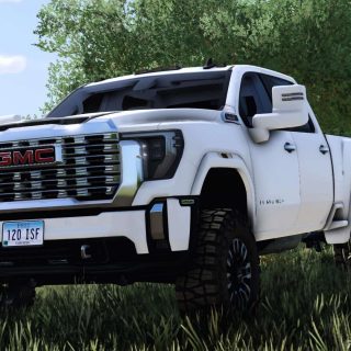 2024 GMC Sierra 2500 v1.0 FS22 Mod | Farming Simulator 22 Mod