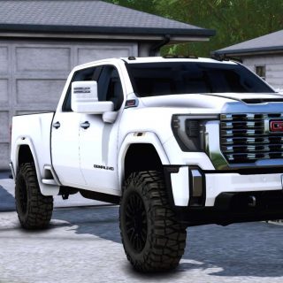 2024 GMC Sierra 2500 v1.0 FS22 Mod | Farming Simulator 22 Mod
