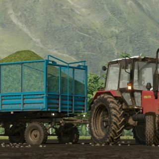 2PTS-4 793A-03A TTZ Trailer v1.0.1 FS22 Mod | Farming Simulator 22 Mod