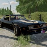 77 Pontiac Trans Am Firebird Bandit v1.0 FS22 Mod | Farming Simulator ...