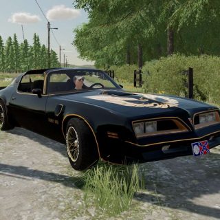 77 Pontiac Trans Am Firebird Bandit v1.0 FS22 Mod | Farming Simulator ...