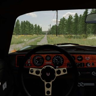 77 Pontiac Trans Am Firebird Bandit v1.0 FS22 Mod | Farming Simulator ...