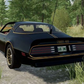 77 Pontiac Trans Am Firebird Bandit v1.0 FS22 Mod | Farming Simulator ...
