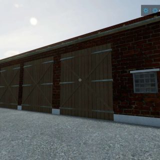 8 Door Hall v1.0 FS22 Mod | Farming Simulator 22 Mod