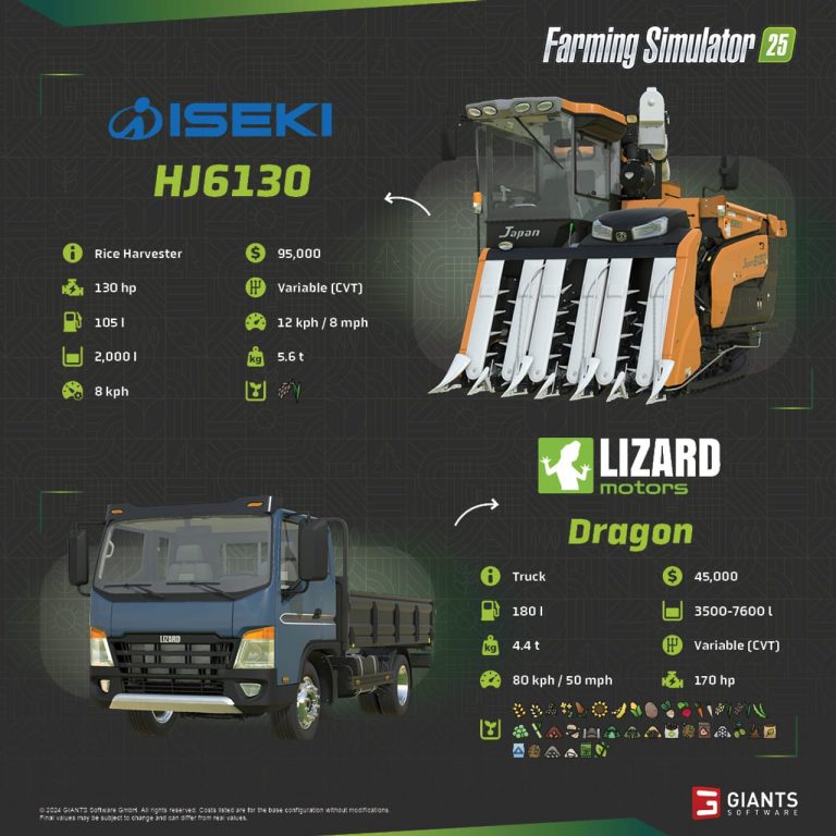 FS25: John Deere Baler, New Truck & Rice planter