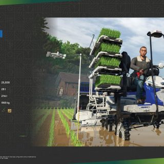 FS25: John Deere Baler, New Truck & Rice planter