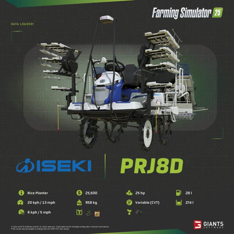 FS25: John Deere Baler, New Truck & Rice planter