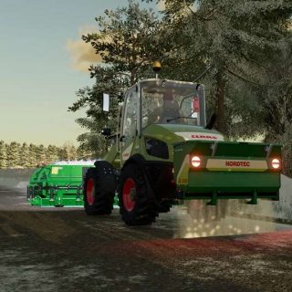 Ala-Talkkari CL 500 Sand Spreader v1.0 FS22 Mod | Farming Simulator 22 Mod