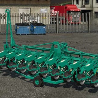 Armer Salmon 10 Row Planter and Trailer v1.0 FS22 Mod | Farming ...
