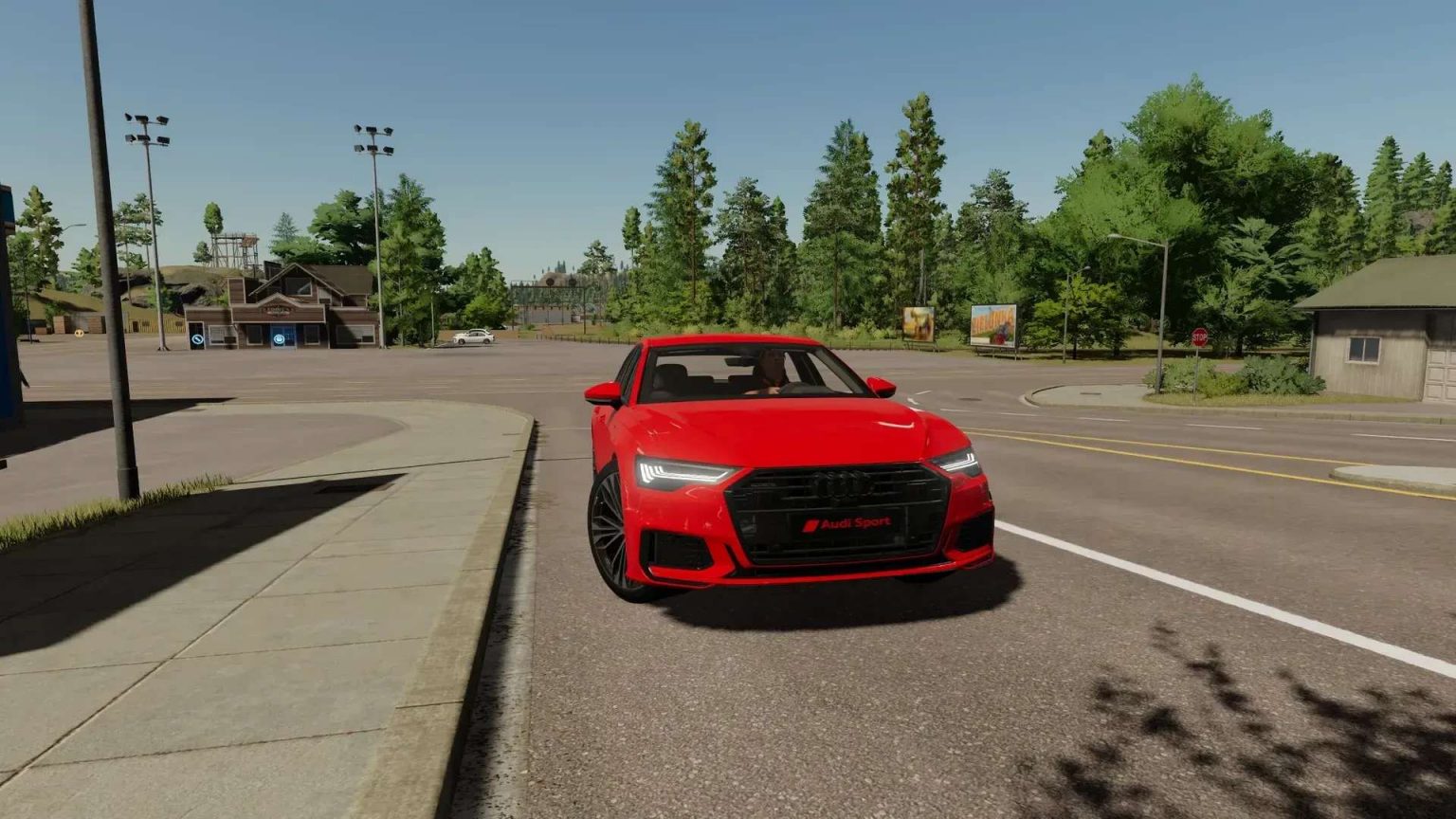 Audi A6 Limousine v1.0 FS22 Mod | Farming Simulator 22 Mod