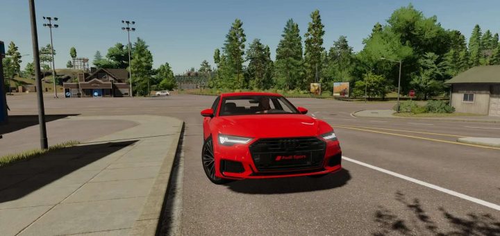 Audi A6 Limousine Mods | Farming Simulator 22 Mods