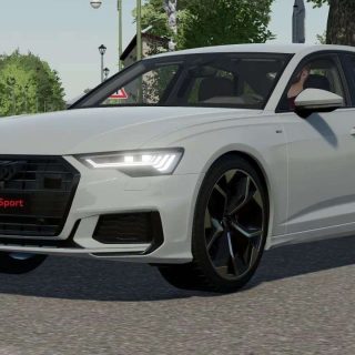 Audi A6 Limousine V1.0 FS22 Mod | Farming Simulator 22 Mod