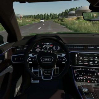 Audi A6 Limousine V1.0 FS22 Mod | Farming Simulator 22 Mod