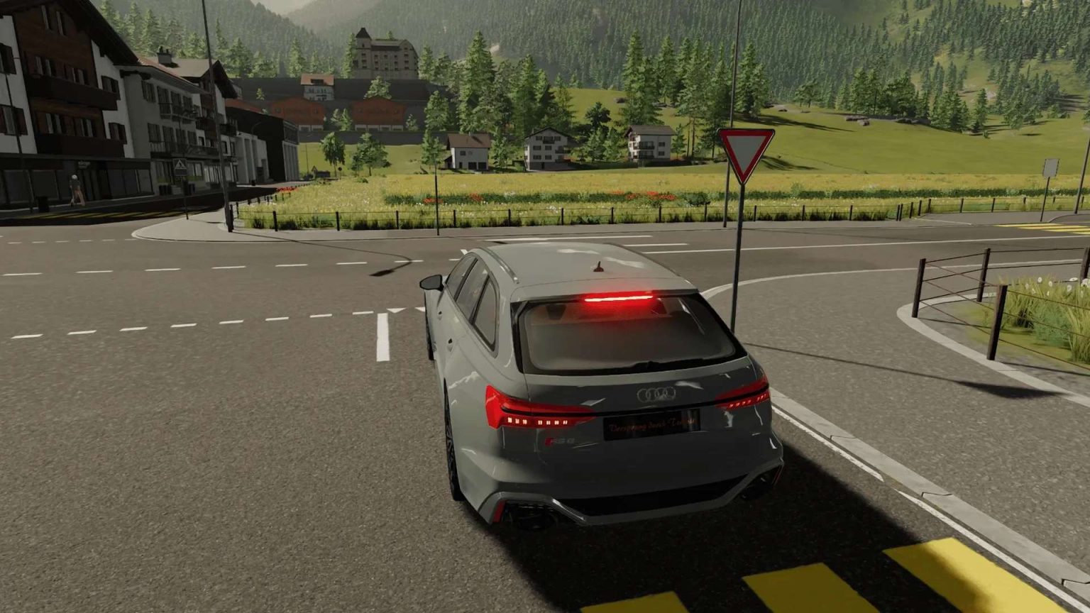 Audi RS6 v1.0 FS22 Mod | Farming Simulator 22 Mod