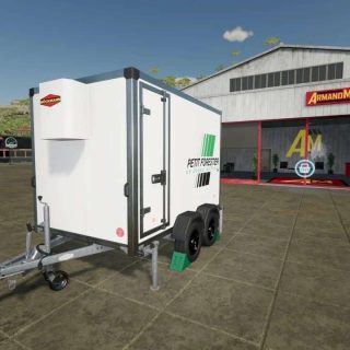 Böckmann KK 3018 trailer Rental companies V1.0 FS22 Mod | Farming ...