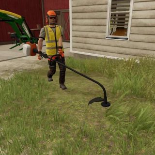 Brush Cutter Rust Edition v1.0 FS22 Mod | Farming Simulator 22 Mod