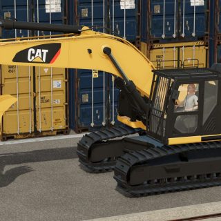 CAT 336 NextGen & 336E v1.0 FS22 Mod | Farming Simulator 22 Mod