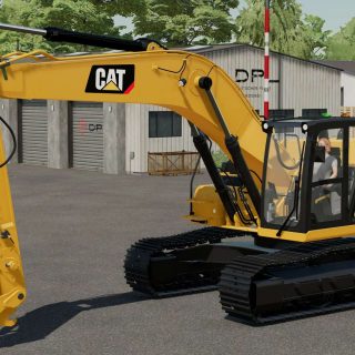 CAT 336 NextGen & 336E v1.0 FS22 Mod | Farming Simulator 22 Mod