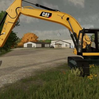 CAT 336F v1.0 FS22 Mod | Farming Simulator 22 Mod