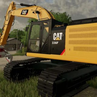 CAT 336F v1.0 FS22 Mod | Farming Simulator 22 Mod