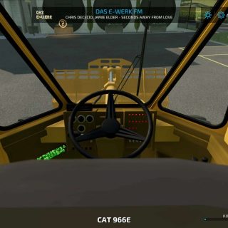 CAT 966E v1.0 FS22 Mod | Farming Simulator 22 Mod