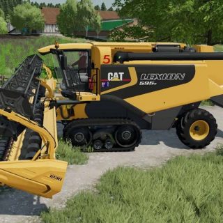 CAT Lexion 500 v1.0 FS22 Mod | Farming Simulator 22 Mod