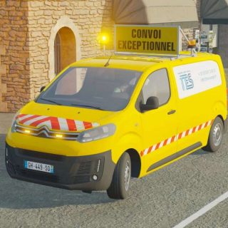 Citroën Jumpy Exceptional Convoy Pilot v1.0 FS22 Mod | Farming ...