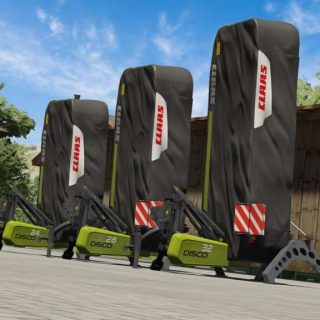 Claas Disco Pack v1.0 FS22 Mod | Farming Simulator 22 Mod