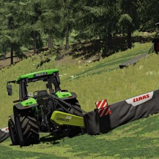 Claas Disco Pack v1.0 FS22 Mod | Farming Simulator 22 Mod