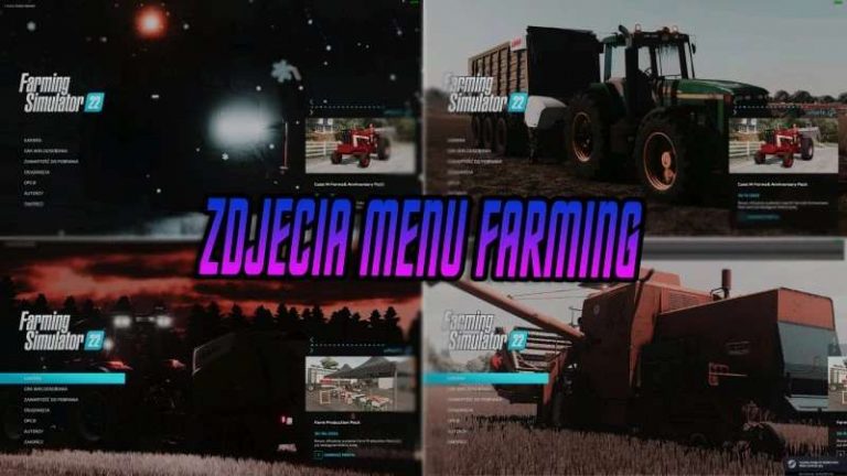 Custom Photos Menu 22 v1.0 FS22 Mod | Farming Simulator 22 Mod