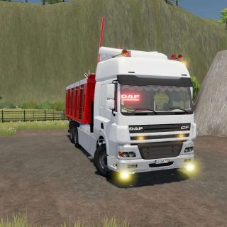 DAF CF 8x4 v1.0 FS22 Mod | Farming Simulator 22 Mod
