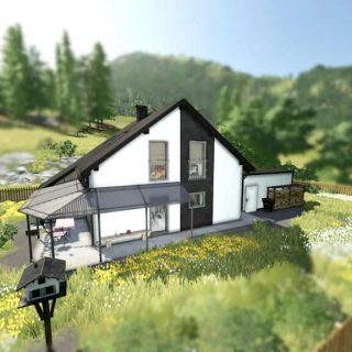Deco House v1.0 FS22 Mod | Farming Simulator 22 Mod