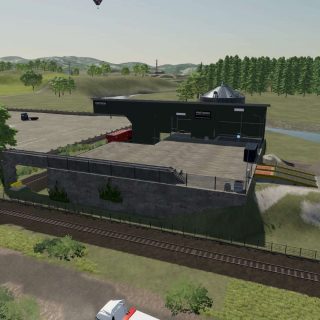 Railway station v1.0 FS22 Mod | Farming Simulator 22 Mod