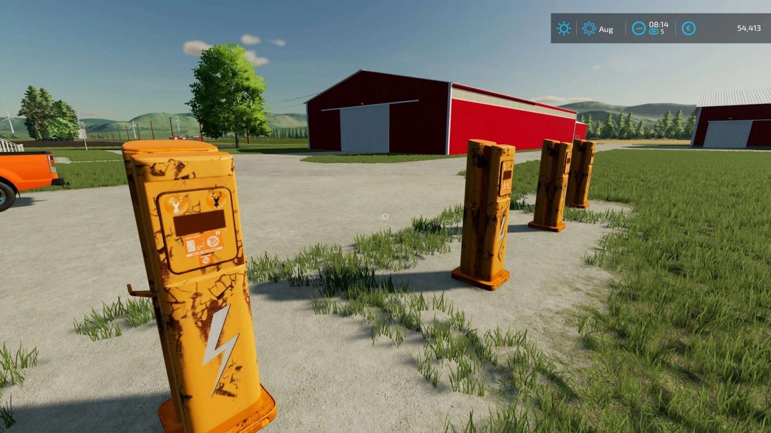 Fast charging station Mario Hirschfeld v1.0.0.1 FS22 Mod | Farming ...