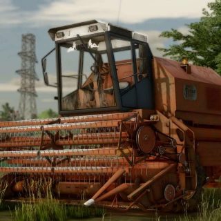 FMZ BIZON REKORD Z-058/1 v1.6 FS22 Mod | Farming Simulator 22 Mod