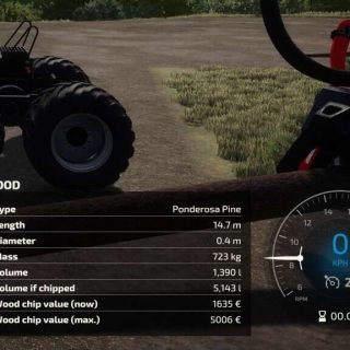 Forestry Helper v1.0.5.6 FS22 Mod | Farming Simulator 22 Mod