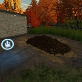 Free Land Manure Heap v1.0 FS22 Mod | Farming Simulator 22 Mod